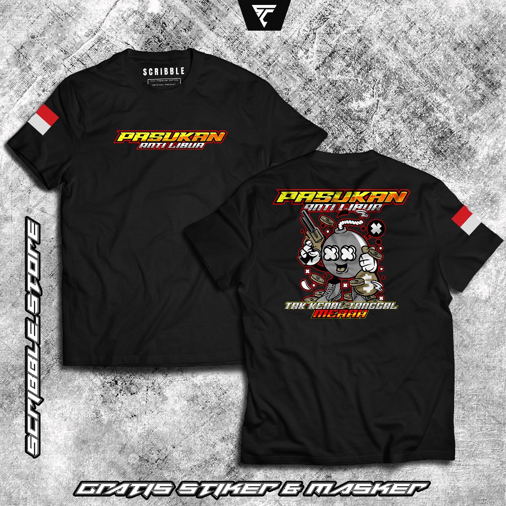 Jual KAOS PASUKAN ANTI LIBUR | KAOS PRIA DEWASA | BAJU TSHIRT PASUKAN ... Jual KAOS PASUKAN ANTI LIBUR | KAOS PRIA DEWASA | BAJU TSHIRT PASUKAN ...
