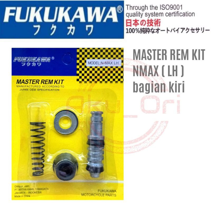 Jual MASTER REM KIT BELAKANG NMAX (LH) FUKUKAWA sil isi Master rem ...