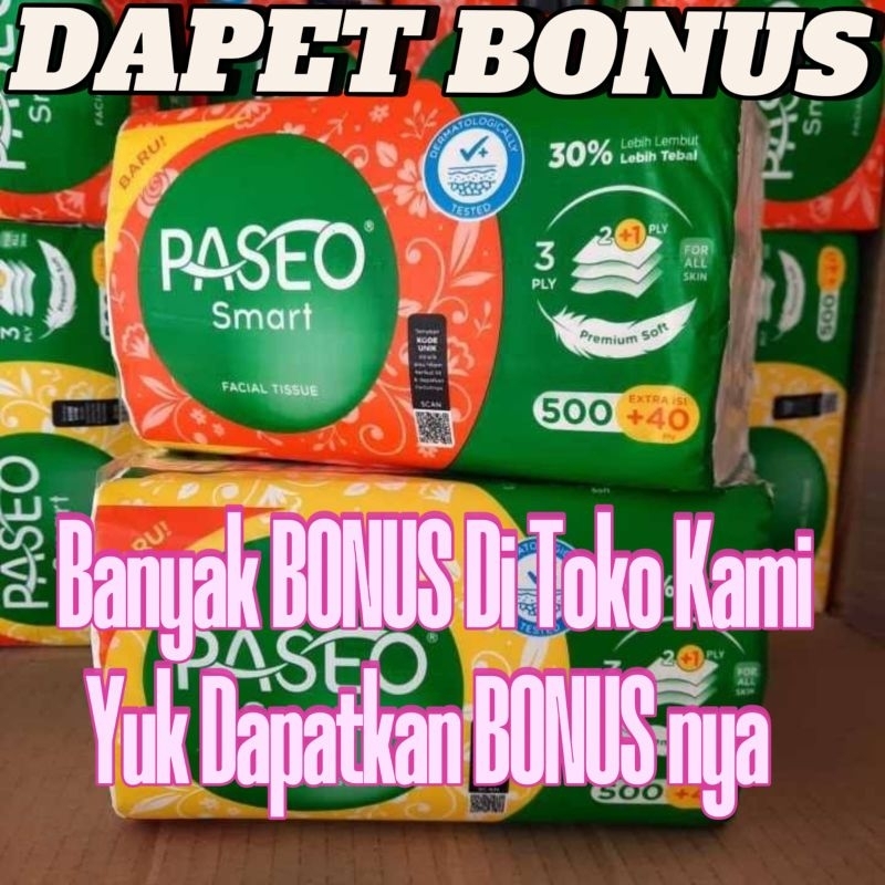 Jual TISU PASEO SMART 540 HELAI 3 PLY | Shopee Indonesia