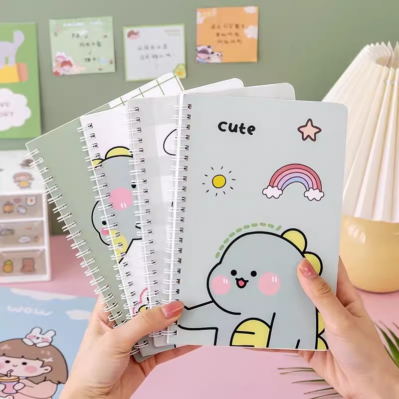 Jual Note Book Mini Karakter Kartun Lucu / Buku Tulis Mini Binder ...