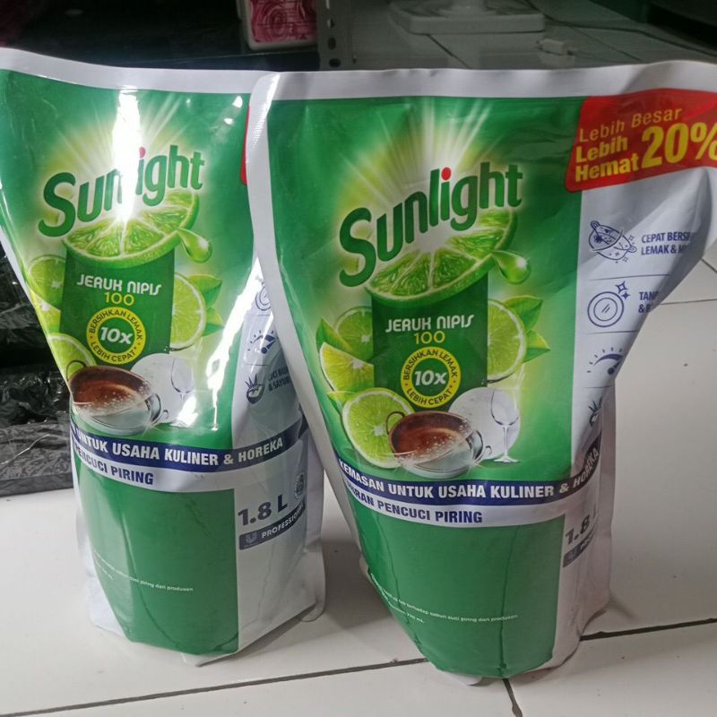 Jual Sunlight PROFESSIONAL 1800ML | Shopee Indonesia