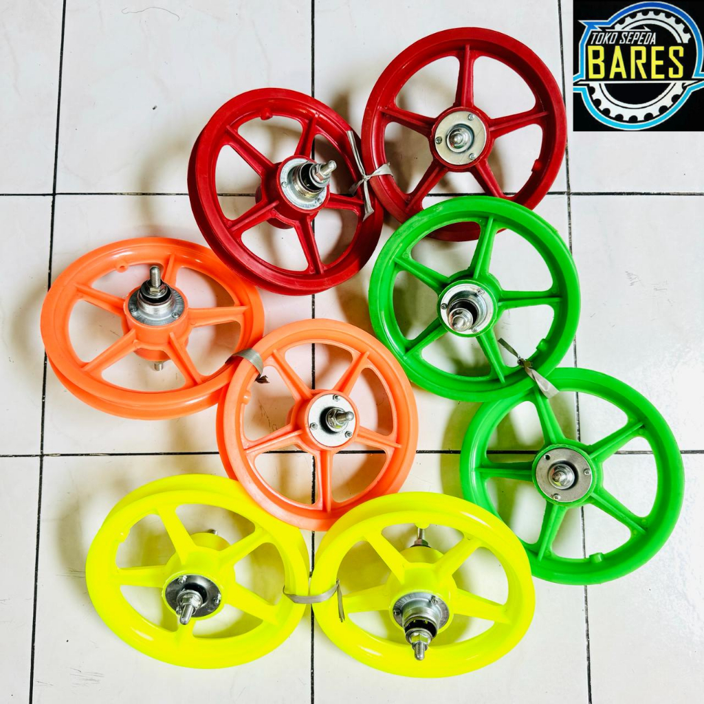 Jual Roda Velg Sepeda BMX / Mini Anak 12 / Wheel Set Bintang / Racing ...