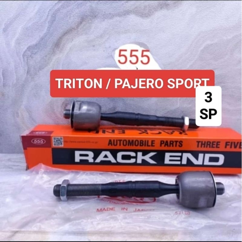 Jual RACK END LONG MITSUBISHI TRITON PAJERO SPORT 555 JAPAN ORIGINAL 1 ...