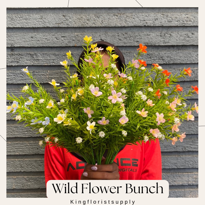 Jual Bunga Artificial Wild Flower Bunch Aesthetic Flowers Bunga Daisy ...