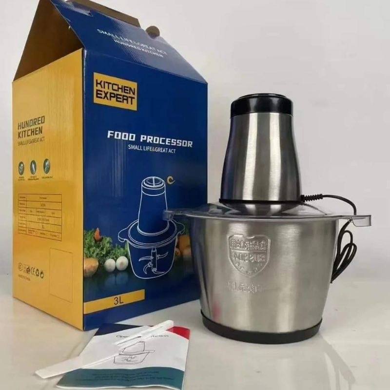 Jual CHOPPER STAINLESS 3 LITER | Shopee Indonesia