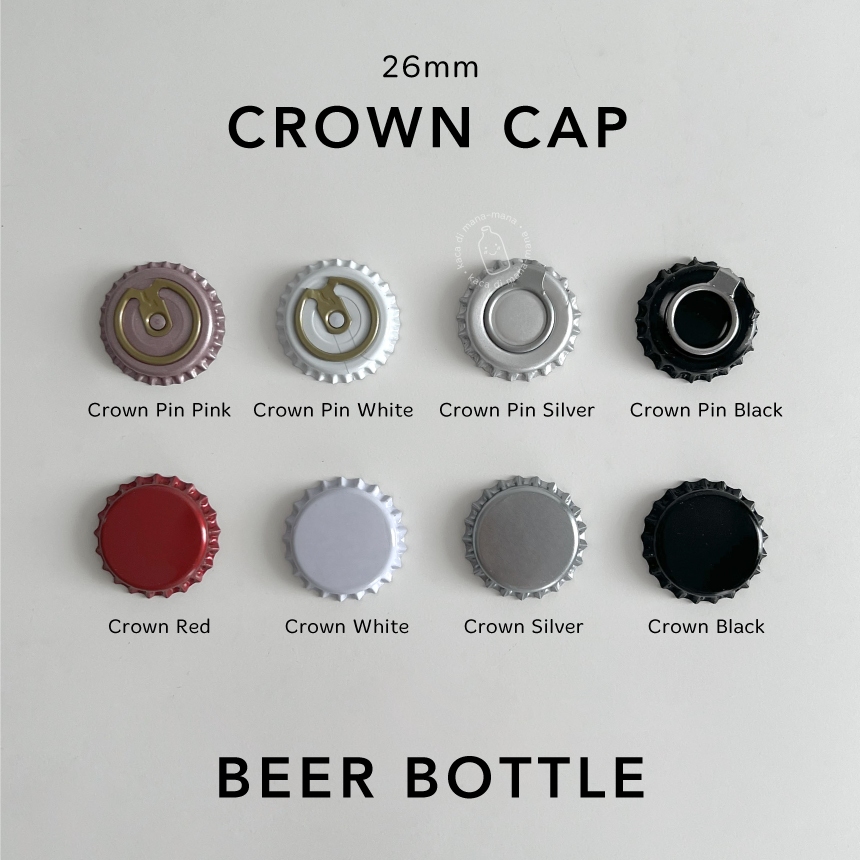 Jual Tutup kempyeng - crown cap metal crown cap - HANYA TUTUP SAJA ...