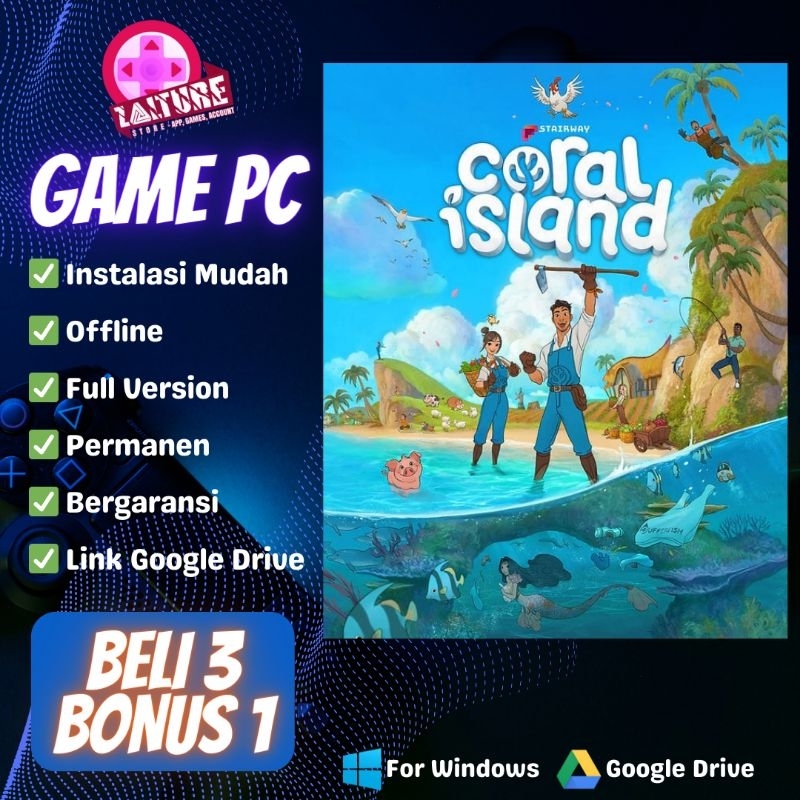 Jual Coral Island - Game PC Adventure Simulator - Gdrive | Shopee Indonesia