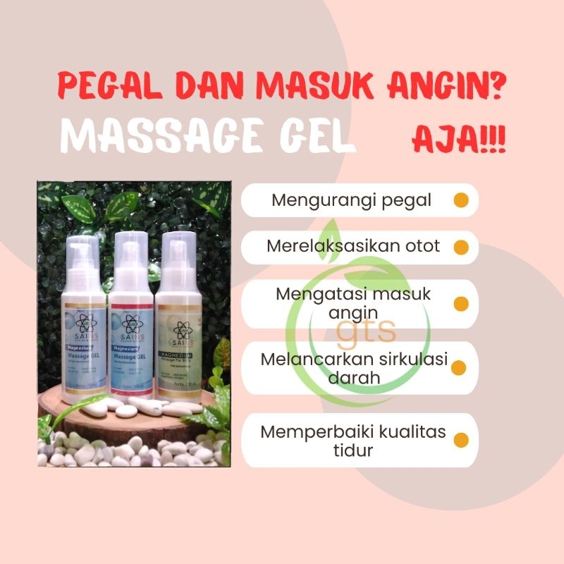 Jual Magnesium Massage Gel (atasi pegal dan masuk angin) | Shopee Indonesia