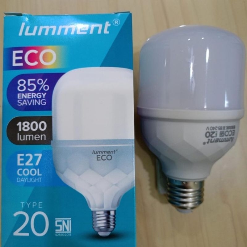 Jual Lampu Led Lumment Eco 20 Watt Capsule Cahaya Putih | Shopee Indonesia
