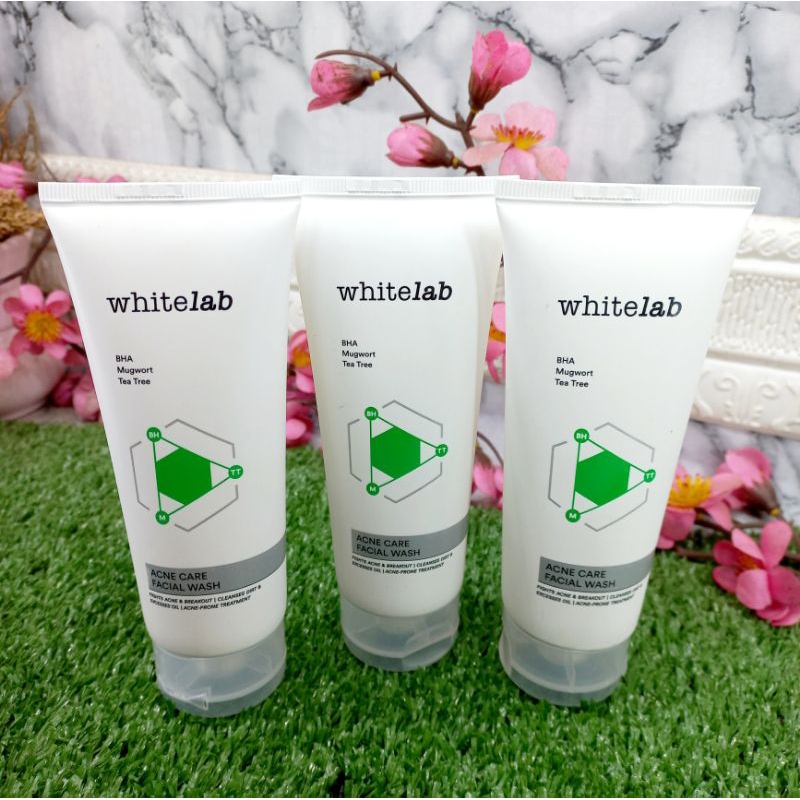 Jual Whitelab Acne Care Facial Wash 100g | Shopee Indonesia