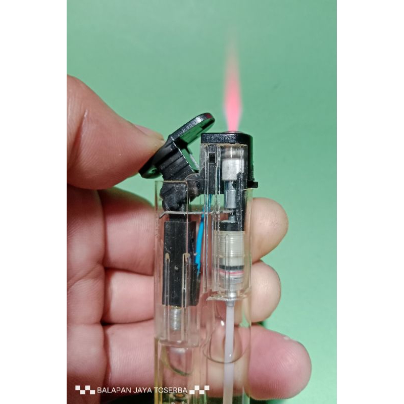 Jual Korek Api Transparan Korek api Bara Transparan Korek tahan angin ...