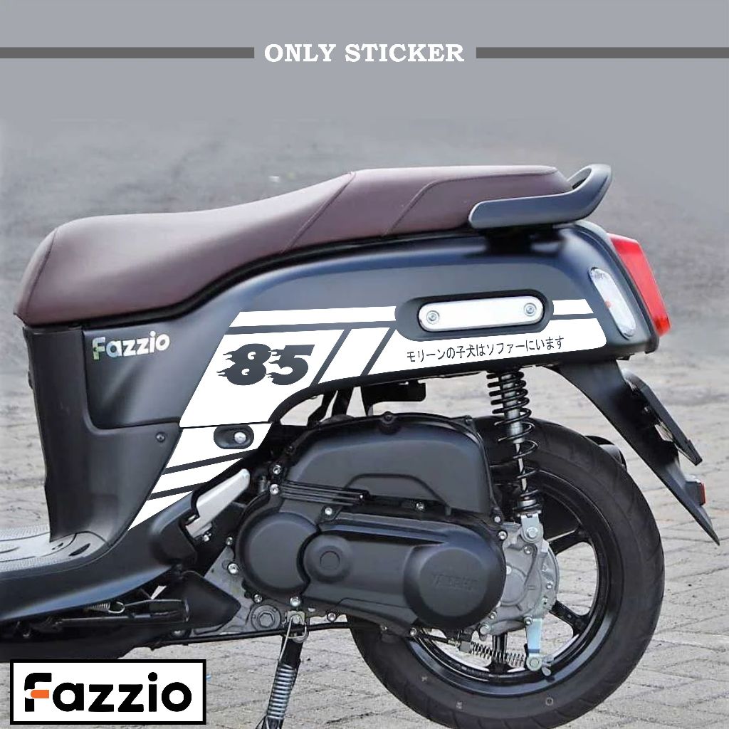 Jual STICKER CUTTING FAZZIO MOTIF 2 / STRIPING FAZZIO / STICKER CUTTING/YAMAHA FAZZIO/NEW /KEREN ...