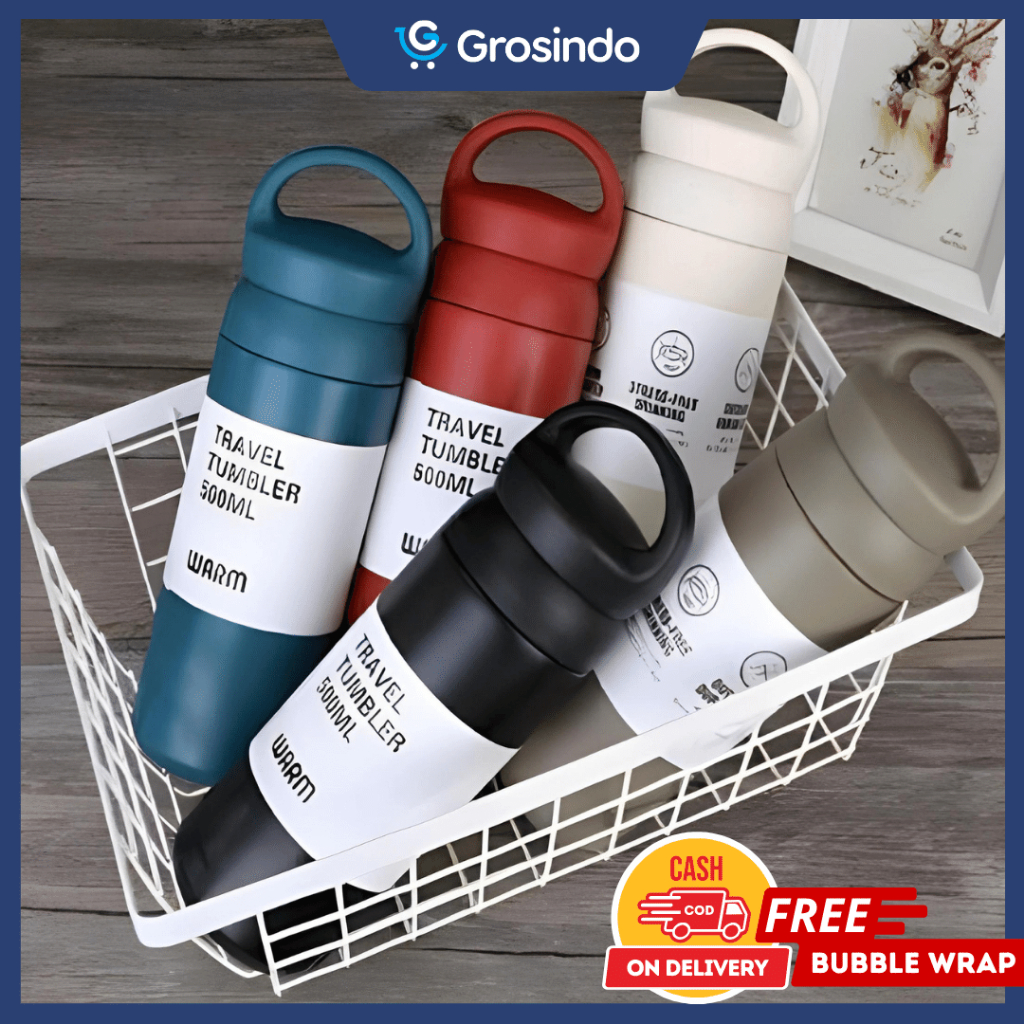 Jual Termos Tumbler Travel Japan Hook 500ml Botol Minum Stainless Steel ...