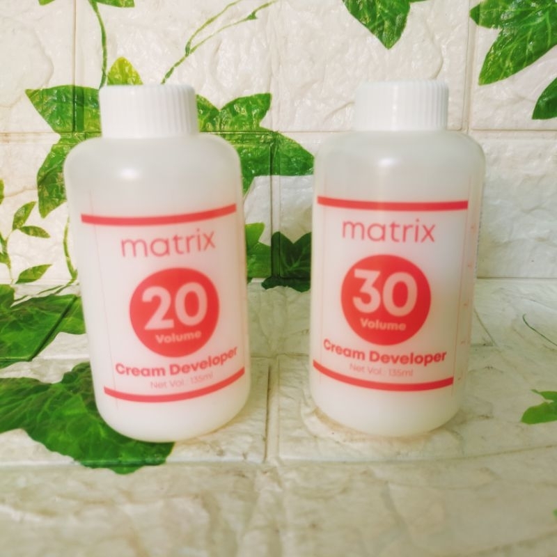 Jual Oxydant peroxide developer matrix pencampur cat rambut | Shopee ...