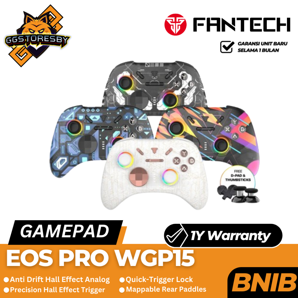 Jual FANTECH EOS PRO WGP15 WIRELESS BLUETOOTH GAMEPAD JOYSTICK PC ...