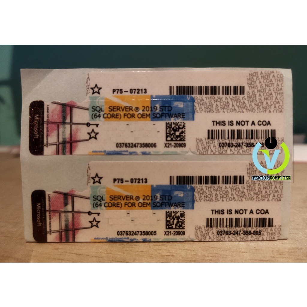 Jual SQL Server 2019 Standard 64 Core Unlimited CALs with COA Original ...