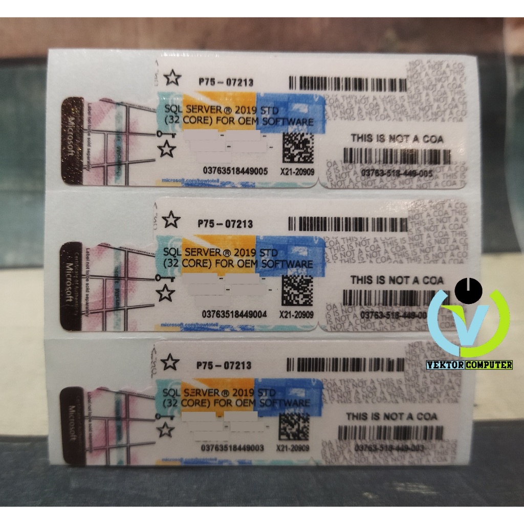 Jual SQL Server 2019 Standard 32 Core Unlimited CALs with COA Original ...