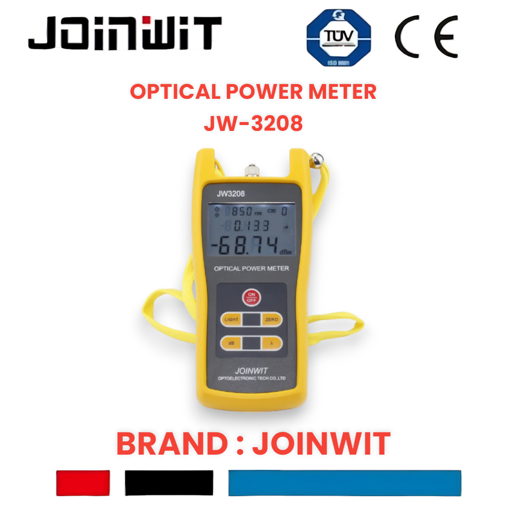 Jual OPM optical power meter JW3208/ 3218C OPM JOINWIT 3218 C FIBER ...
