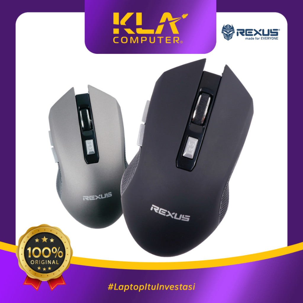 Jual Rexus Xierra RX110 6D Wireless Gaming Mouse | Shopee Indonesia