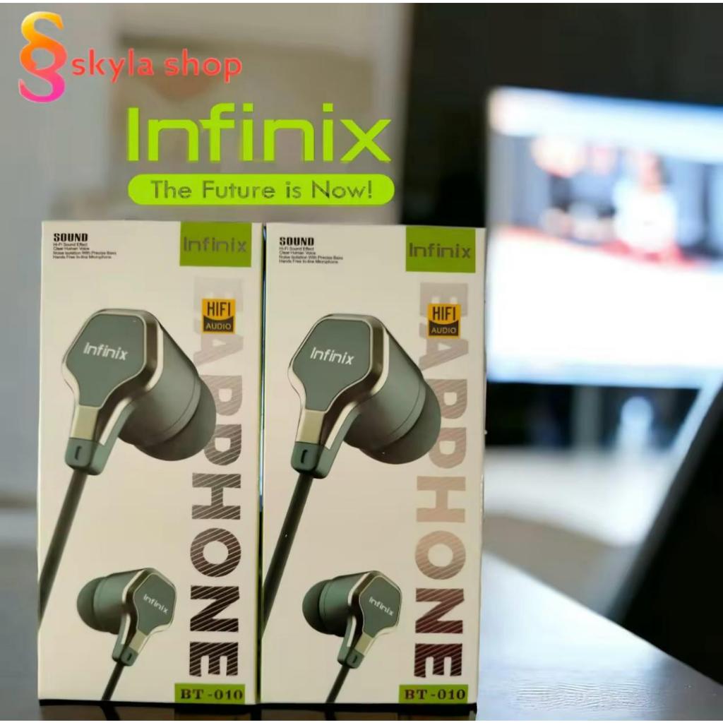 Jual Headset Infinix Extra Bass HI-FI SOUND EFFECT Clear Human Voice ...