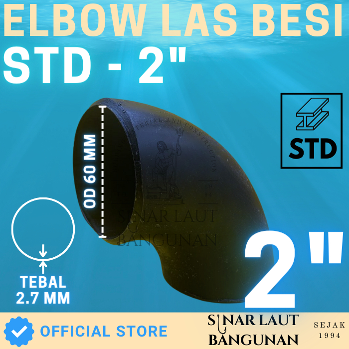 Jual ELBOW BESI LAS 2 Inch STD | Shopee Indonesia