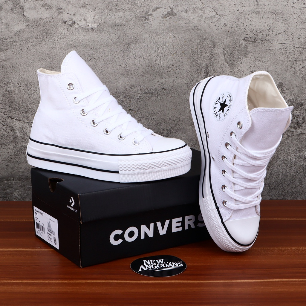 Jual SEPATU CONVERSE ALLSTAR HIGH UKURAN 36-44 SEPATU SEKOLAH | Shopee ...