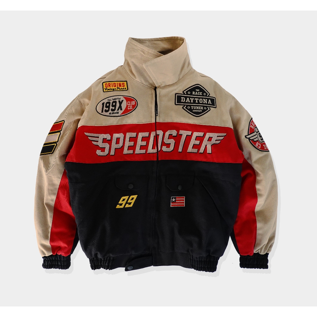Jual RETRO NASCAR JACKET - SPEEDSTER [limited edition] | Shopee Indonesia