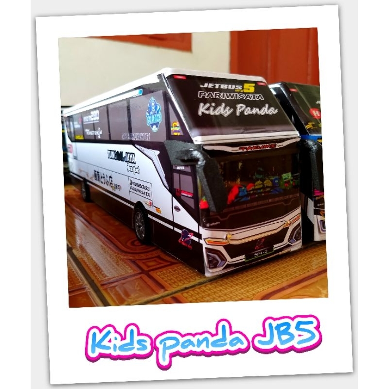 Jual miniatur bus kids panda JB5 basuri telolet kelap kelip | Shopee ...