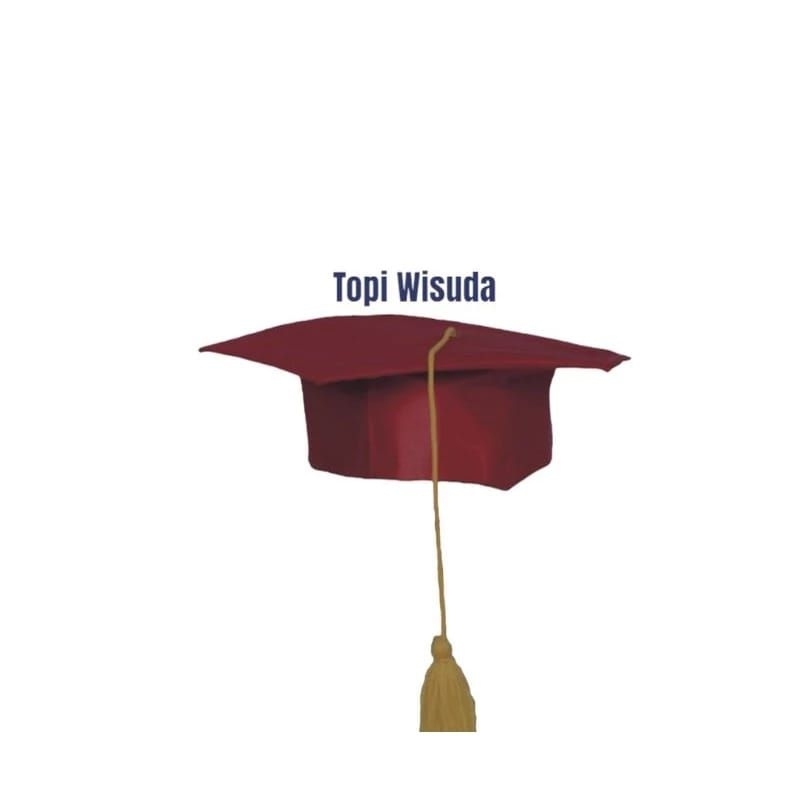 Jual Topi Toga wisuda Warna Warni,bahan besway,matador,dan saten ukuran ...