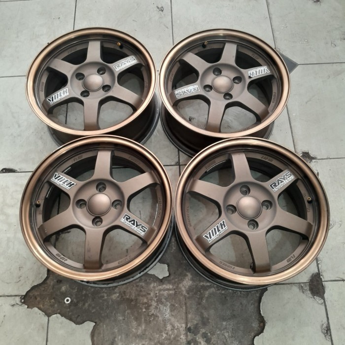 Jual VELG SEKEN MURAH MOBIL VIOS CITY MOBILIO RING 15 LUBANG 4 TE37 ...