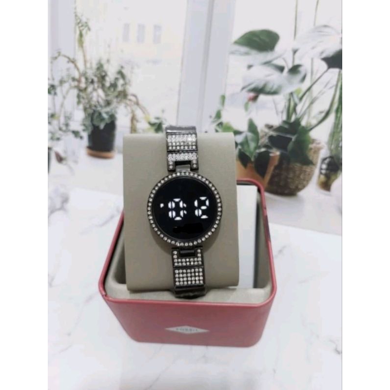 Jual Jam tangan Full permata layar sentuh(FSTS0906DW) | Shopee Indonesia