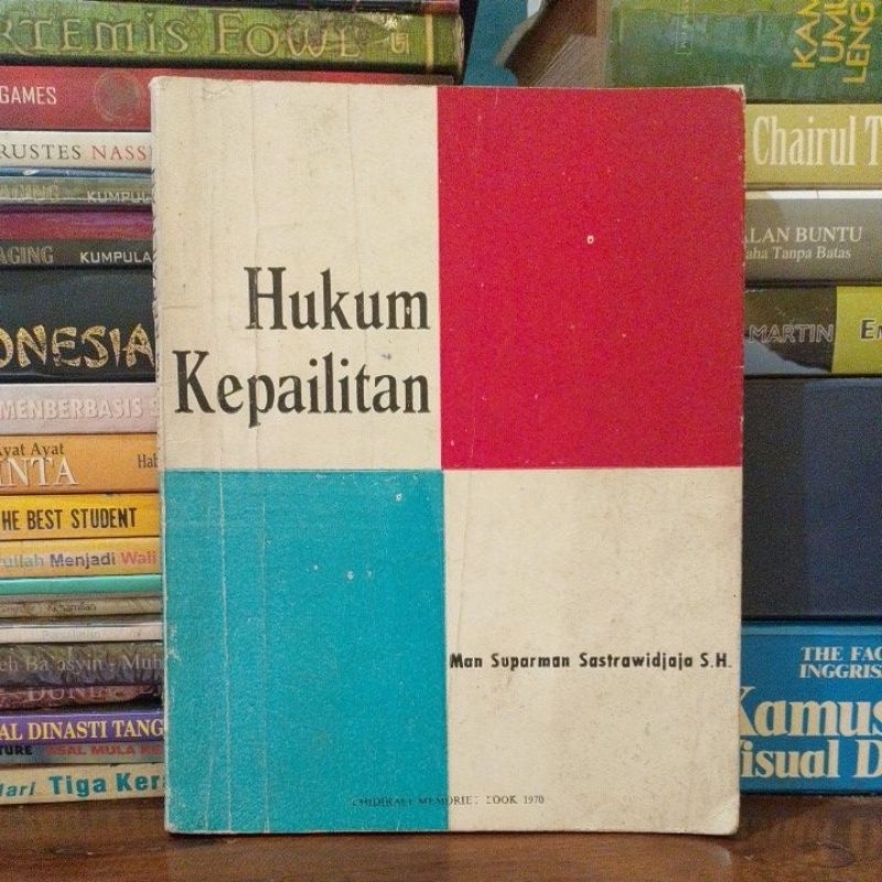 Jual BUKU HUKUM KEPAILITAN BY MAN SUPARMAN (ORIGINAL) | Shopee Indonesia