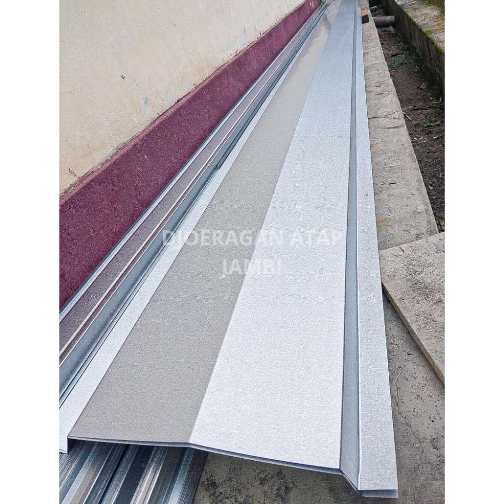 Jual Talang Jurai Dalam Aluminium Silver 4 / 6 Meter | Shopee Indonesia