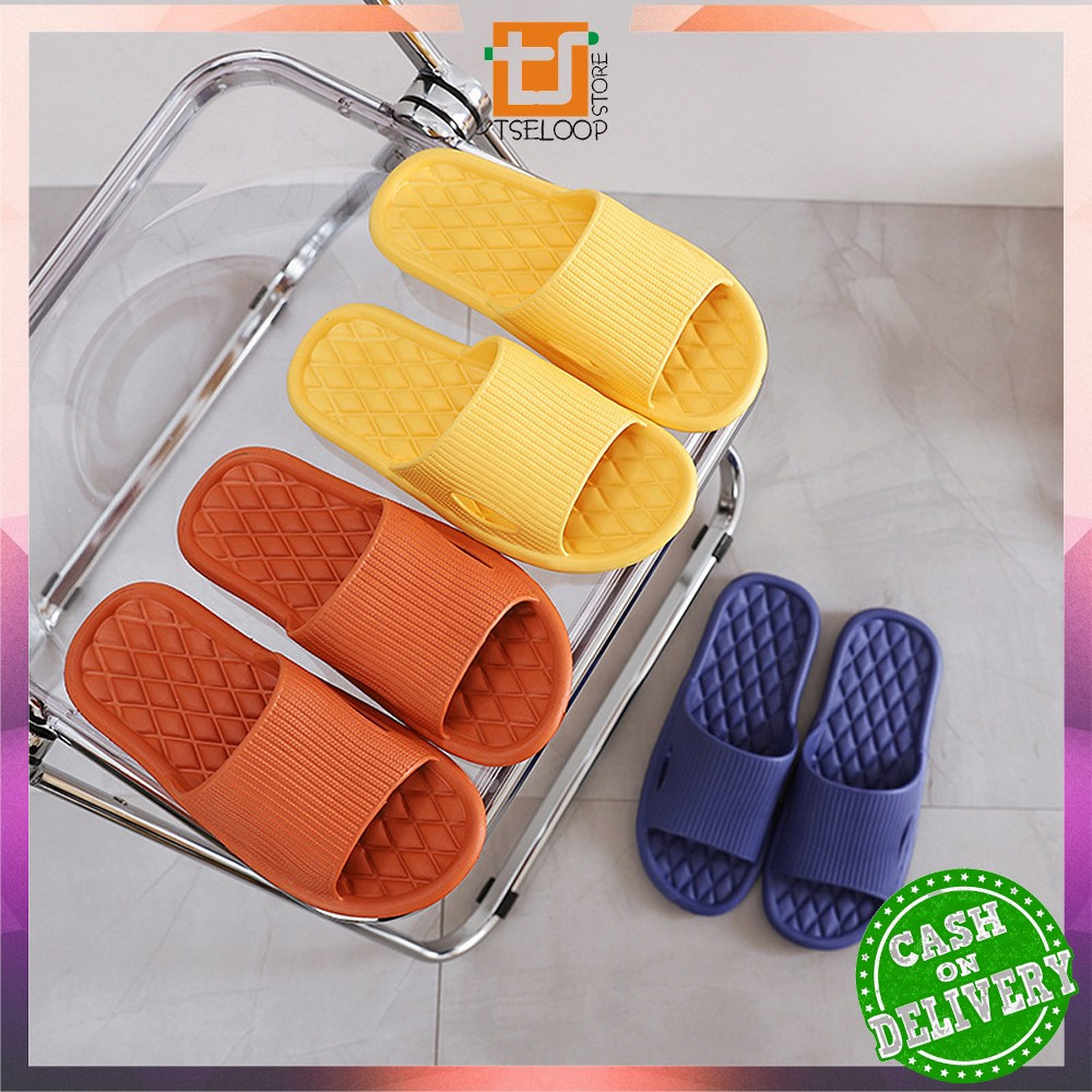 Jual OFM-S35 Sandal Rumah Berkualitas EVA Karet Polos / Sandal Kamar ...
