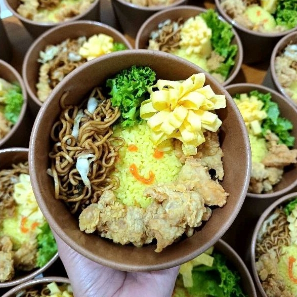 Jual PAKET RICE BOWL ANAK // PAKET ULANG TAHUN ANAK // NASI KUNING RICE ...