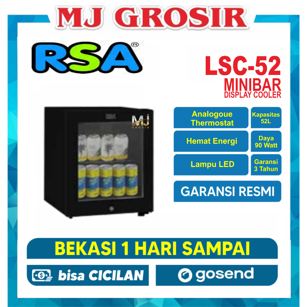 Jual SHOWCASE RSA LSC 52 / EXPO 50 / EXPO 90 / 168 DISPLAY COOLER ...