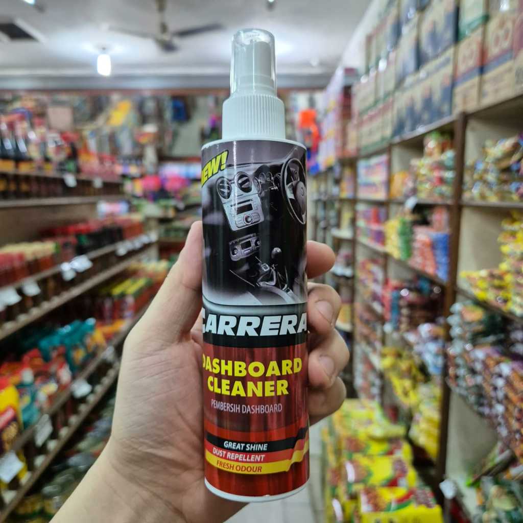 Jual CARRERA DASHBOARD CLEANER PEMBERSIH DASHBOARD 175 ml | Shopee ...