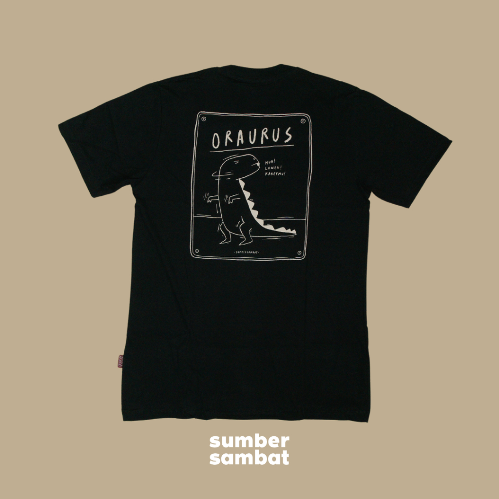 Jual T-Shirt | Tukang Sambat Series | Oraurus | Shopee Indonesia