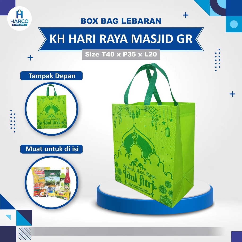 Jual Tas Parcel Lebaran Jumbo Tas Sembako Lebaran Goodie Bag Idul Fitri ...