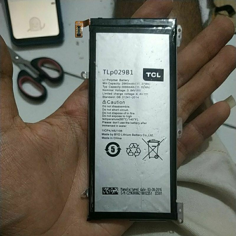 Jual BATERAI BEKAS ALCATEL FLASH PLUS 2 TLP029B1 | Shopee Indonesia