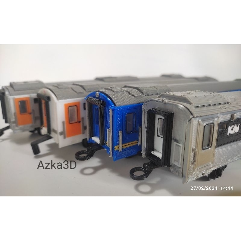 Jual Miniatur Gerbong Kereta Api Indonesia - 3D Print - PRE ORDER 5 ...