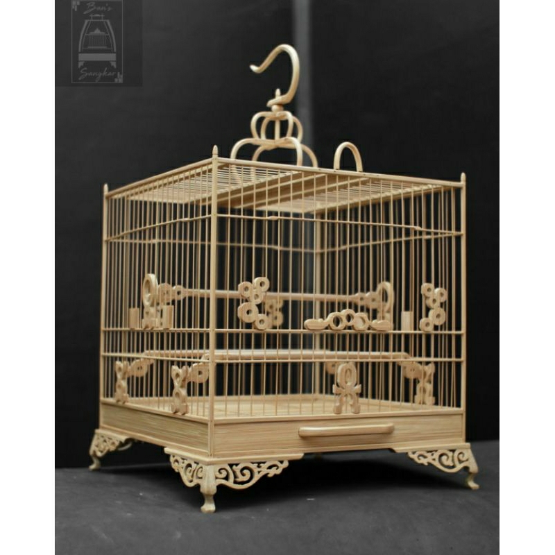 Jual SANGKAR CUNGKOK BAMBU 30X30 NATURAL GLOSS | Shopee Indonesia