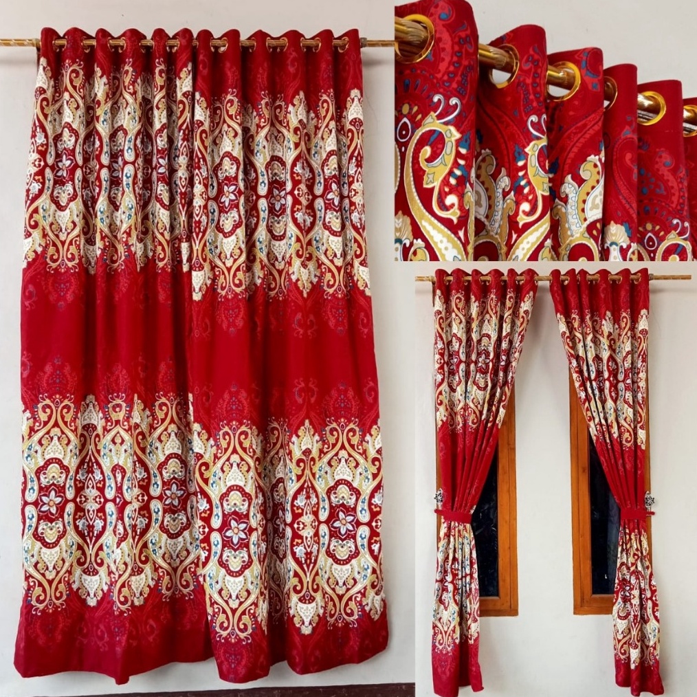 Jual ART G59A Gorden Smokring 12 RingGorden Ruang Tamu 222Tirai Pintu ...