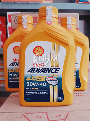 Jual Shell Advance Ax5 Scooter 20W-40 0.8L | Shopee Indonesia