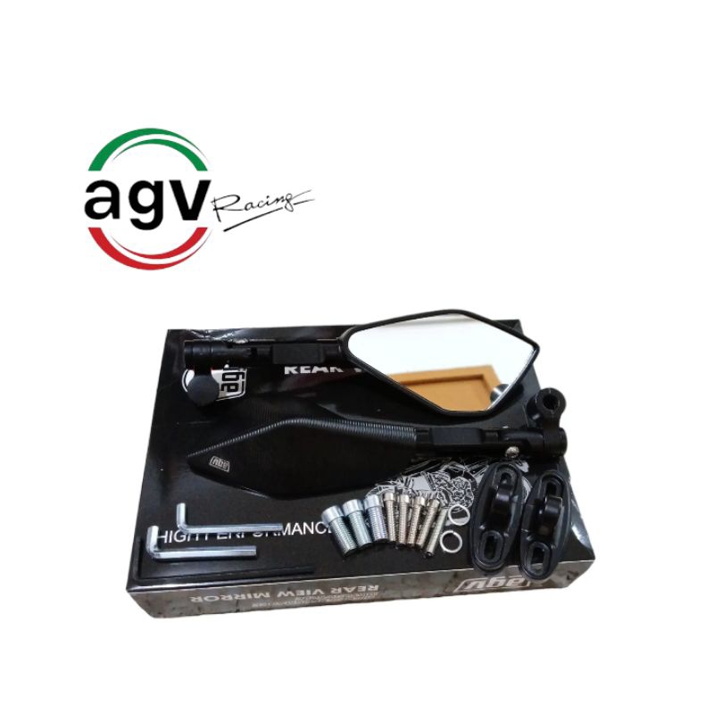 Jual AGV Spion Tomok V5 Full CNC Black Series Universal Semua Motor ...