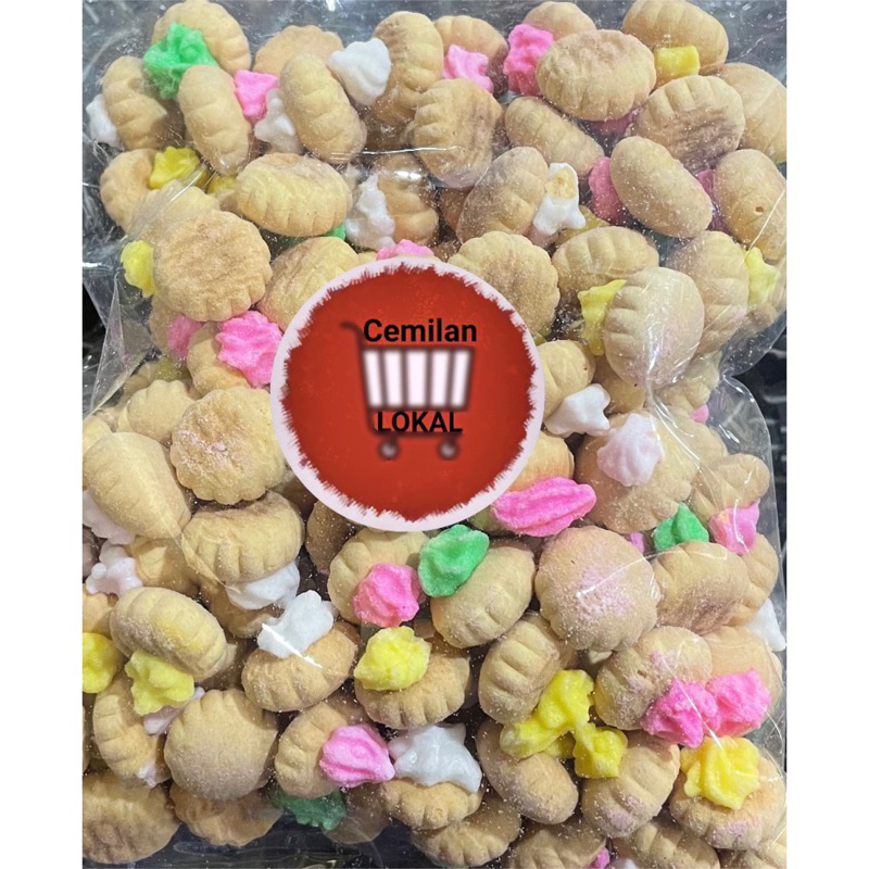 Jual Kue Gemrose Warna Warni / Kue Kancing / Kue Monas / Kue Jadul ...