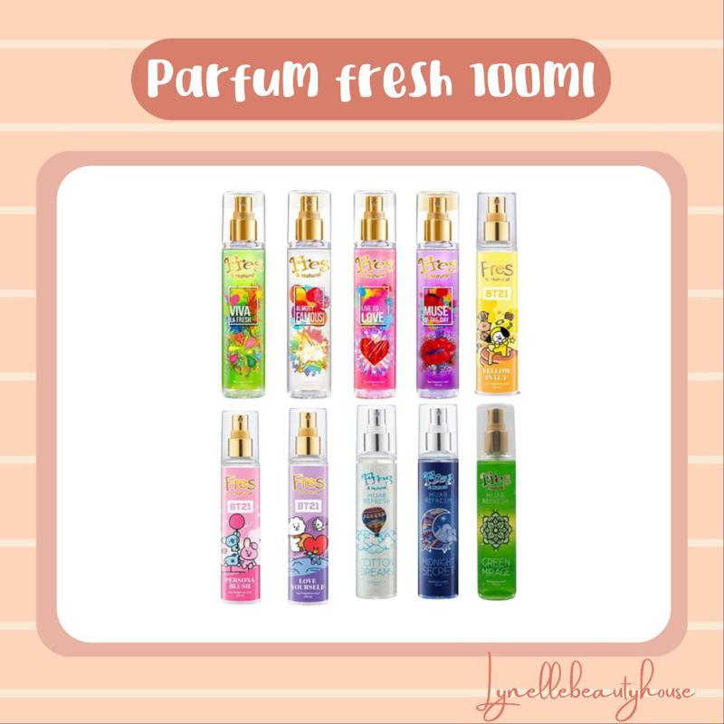 Jual FRESH PARFUM SPRAY 100ML PARFUM VIRAL | Shopee Indonesia