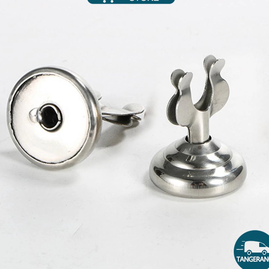 Jual KI3 Table Menu Holder Stainless Steel Stand Menu Meja Makanan ...