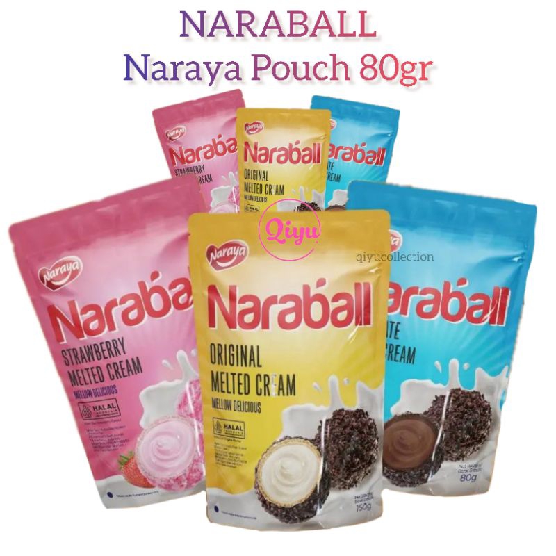 Jual Naraball Naraya Viral - Naraball Coklat Melted Cream - POUCH 80gr ...