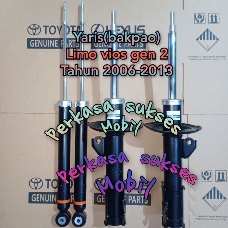 Jual shockbreaker shock absorber toyota limo new vios gen 2 yaris (bakpao) 2006-2013 depan ...